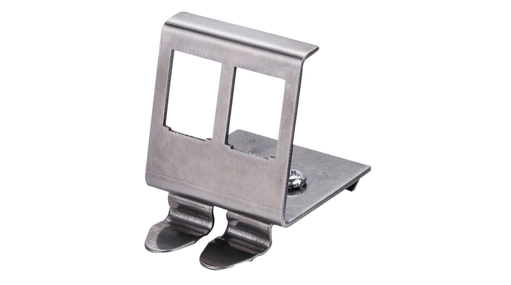 21131308 | Roline DIN-Rail Adapter for 2x Keystone 48mm DIN Rail Mount ...