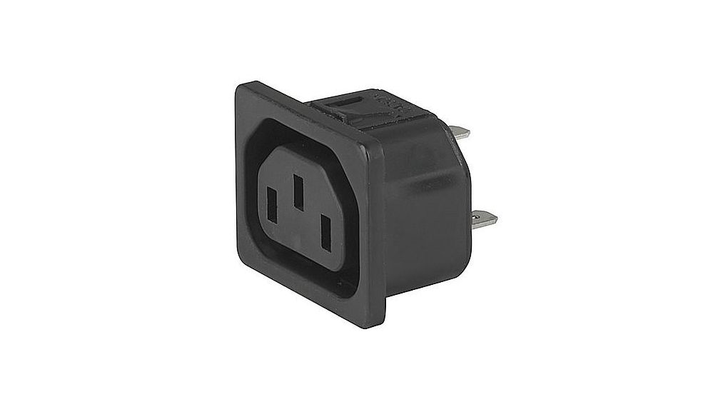 3-144-643 | Schurter IEC Appliance Outlet, Greenline, Outlet, F Type ...