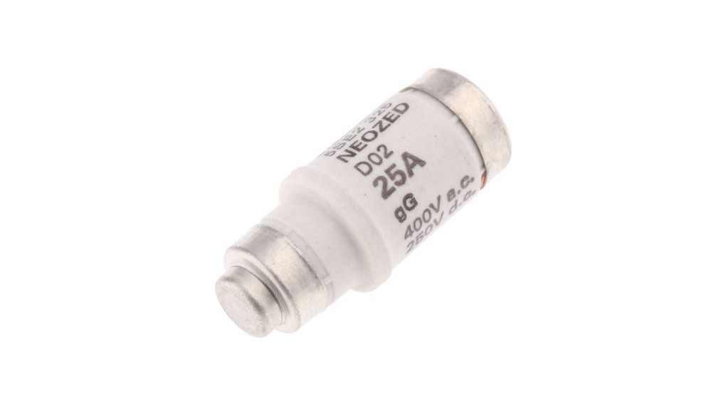 5SE2325 PK10 | Siemens 25A D02 Neozed Fuse, gG, 400V ac | Elfa ...