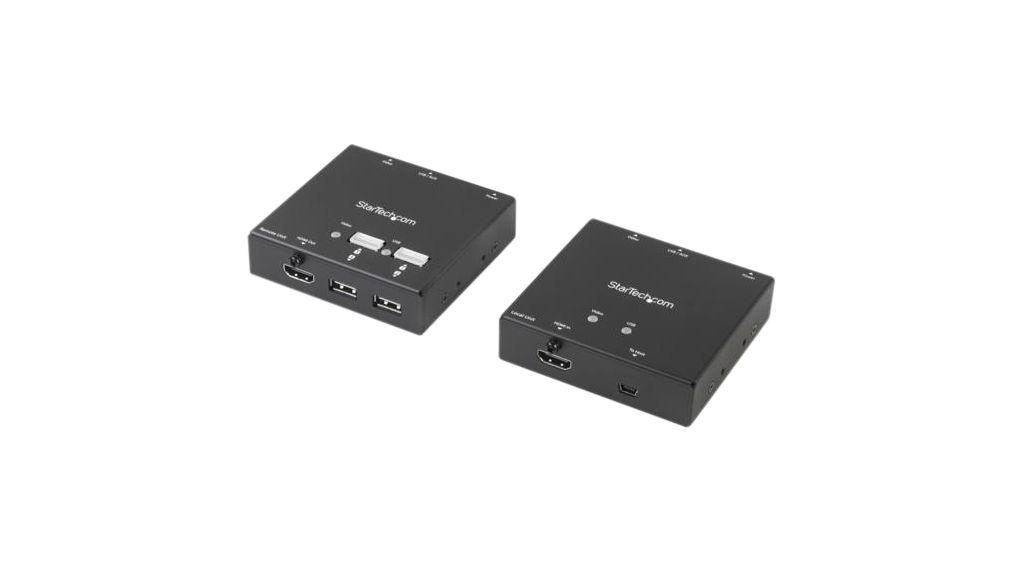 ST121USBHD | Startech HDMI over CAT6 Extender with 4-port USB Hub 50m ...