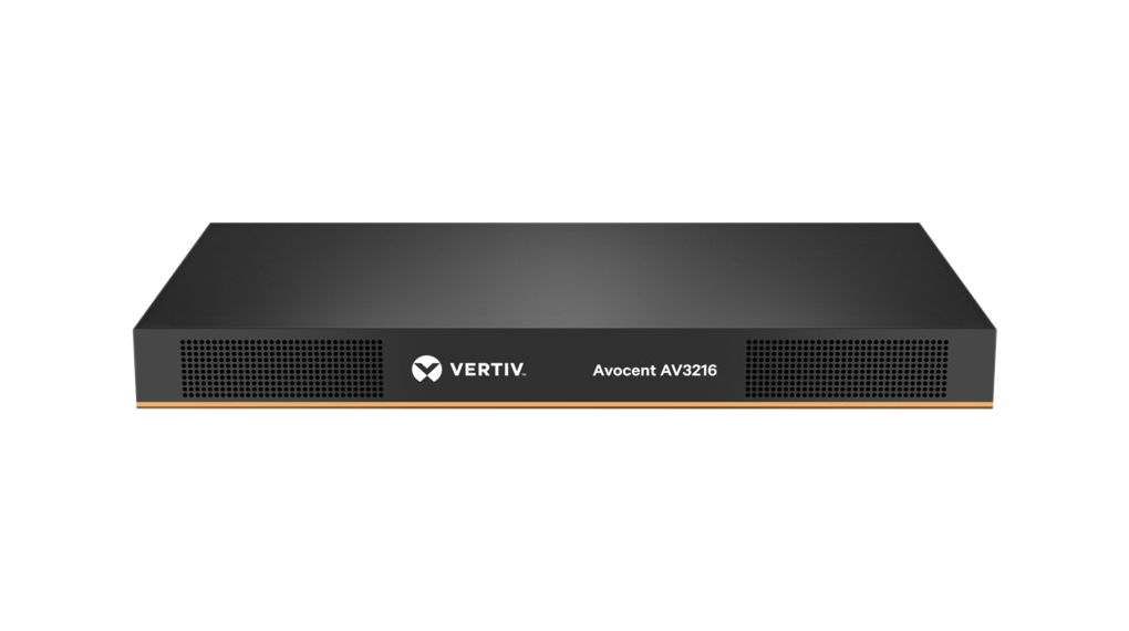 AV3216-202 | Vertiv Rack Mount KVM Switch with 1 IP, 16x RJ45, VGA, USB ...
