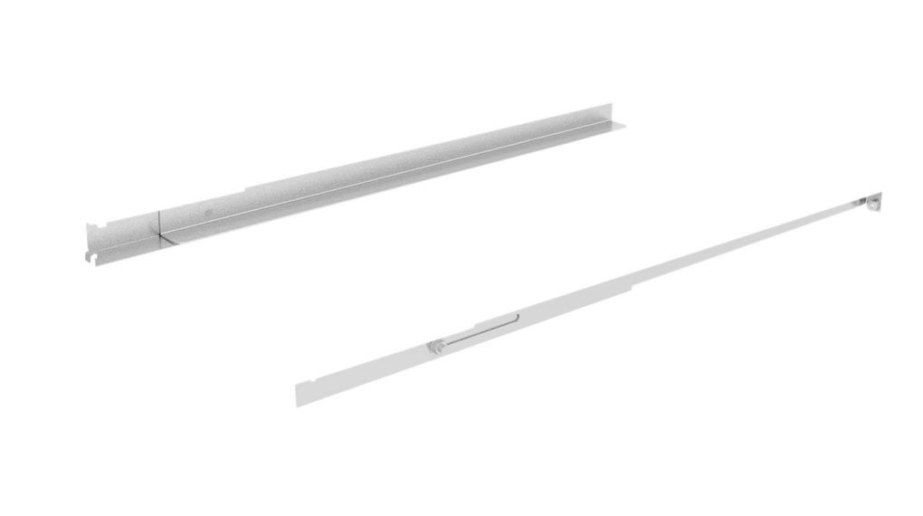 VRA3004 | Vertiv Support Rail Kit for Cabinets, Adjustable, 45kg, Metal ...
