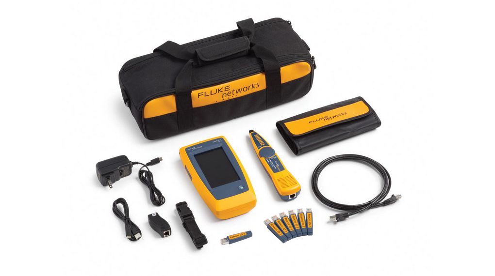 LIQ-DUO-KIT-H6-EU | Fluke Network Tester Internal Antenna, RJ45, USB ...