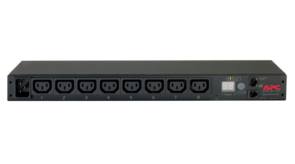 AP7821B | APC Metered Rack Power Distribution Unit 8x IEC 60320 C13 Socket / RJ45 - IEC 60320 ...