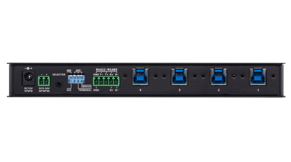 US3344I-AT | Aten USB Switch, Inputs 4, Outputs 4, USB-B Socket - USB-A ...