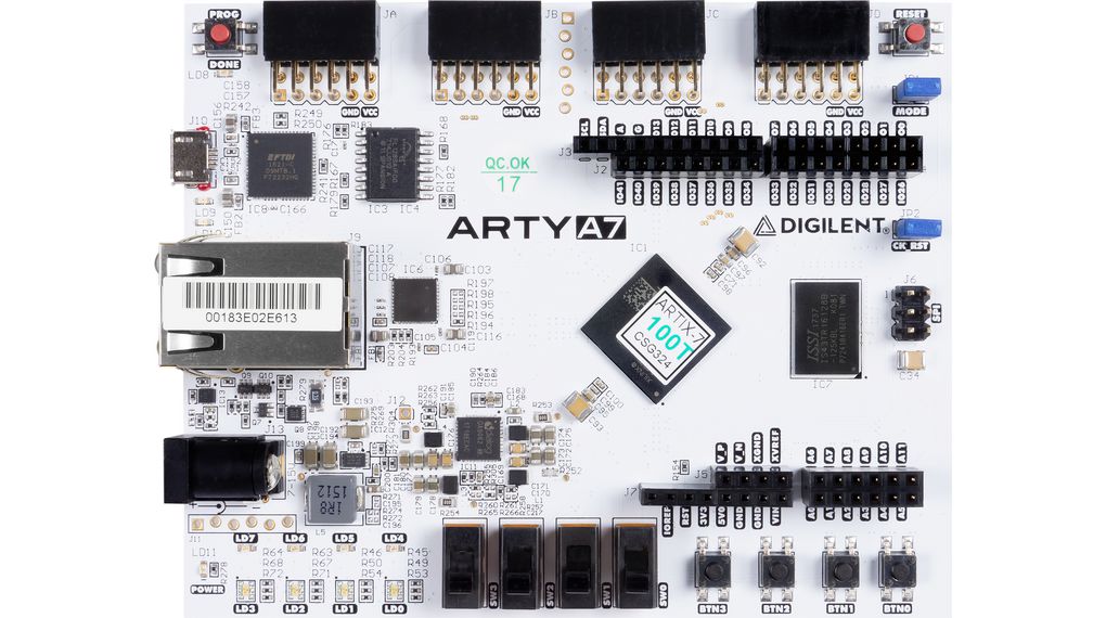 410-319-1 | Digilent Arty A7-100T FPGA Development Board Ethernet/JTAG ...