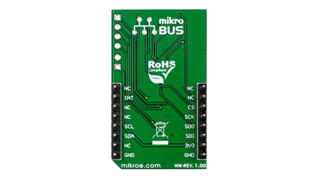 MIKROE-2337 | Mikroelektronika 6DOF IMU 2 Click Inertial Measurement Module 3.3V | Distrelec Germany