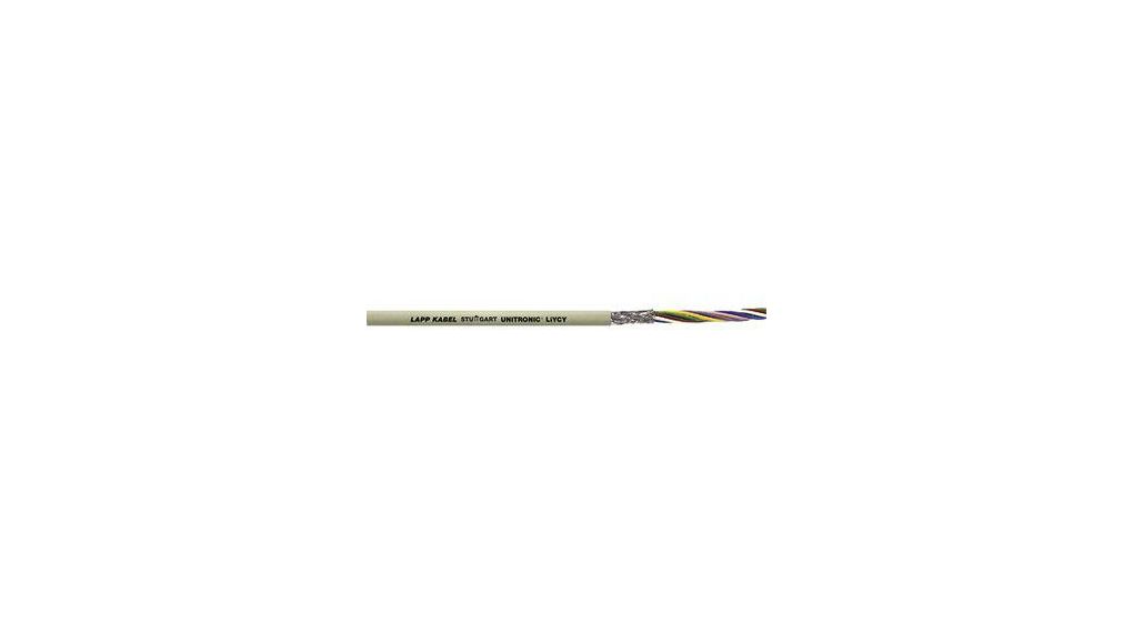 0034803-100 | Lapp UNITRONIC LiYCY Control Cable, 3 Cores, 1 mm² ...