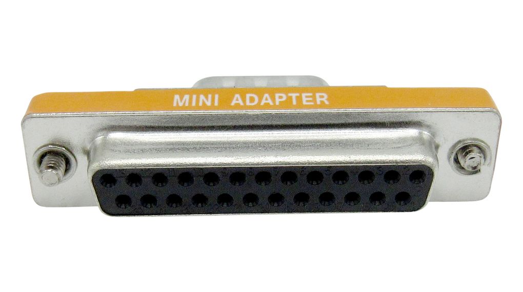 RND 205-00932 | RND Connect Mini D-Sub-adapter, D-Sub 25-stifts sockel ... RND 205-00932 | RND Connect Mini D-Sub-adapter, D-Sub 25-stifts sockel ...