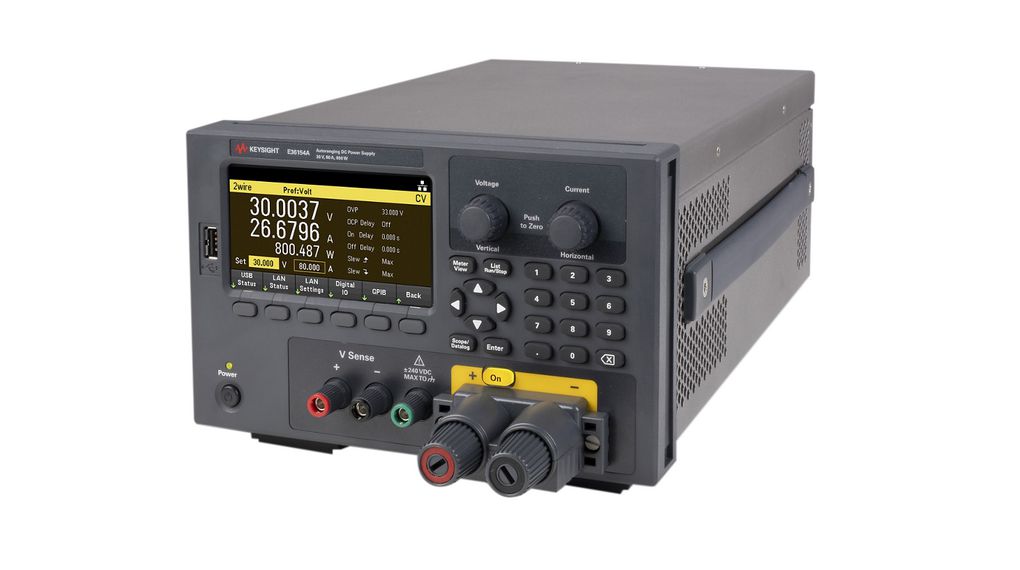 E36154A | Keysight Labornetzgerät, 30V, 80A, 800W, Programmierbar | Distrelec Schweiz