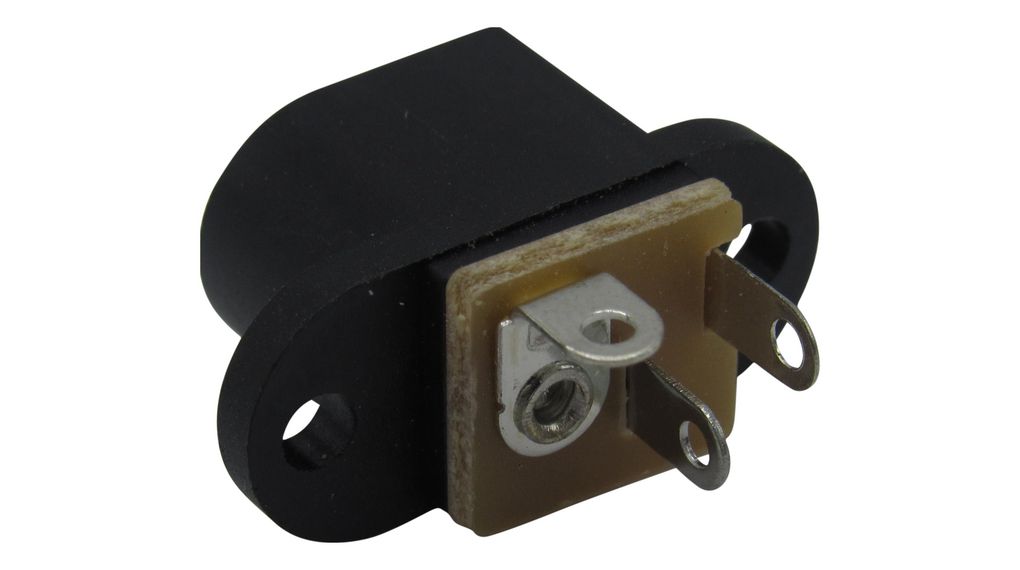 RND 205-00897 | RND DC Power Connector, Socket, Straight, 2.5x5.5x10mm ...