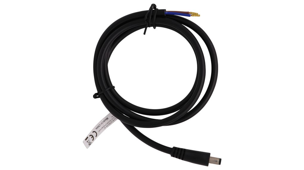 RND 205-01283 | RND DC Connection Cable, 2.5x5.5x9.5mm Plug - Bare End ...