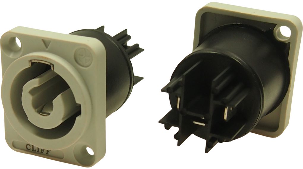 FM12315 | Cliff Power Out Socket, IP65, Outlet, 2 Contacts, Screw ...