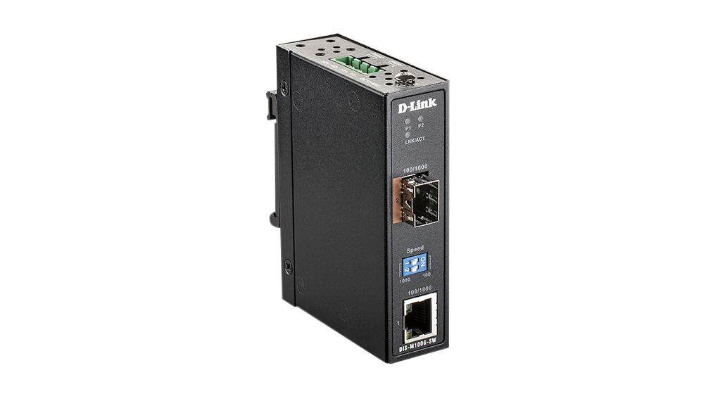 DIS-M100G-SW | D-Link Media Converter, Ethernet - Fibre Single-Mode ...