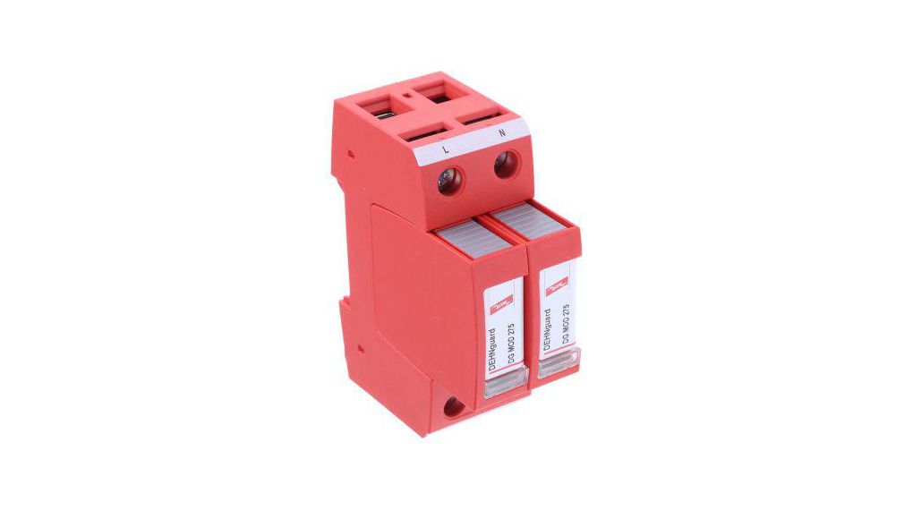 DG M TN 275 | Dehn DG Modular Surge Protector 275 V ac Maximum Voltage ...