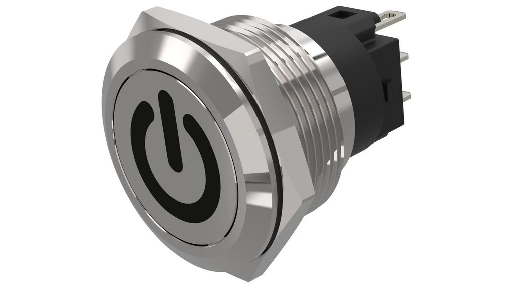 82-6151.1000.B002 | EAO Pushbutton Switch, 1CO, Momentary Function ...