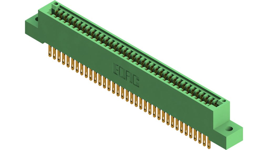 345-072-500-202 | EDAC Card Edge Connector, Socket, Straight, Contacts ...