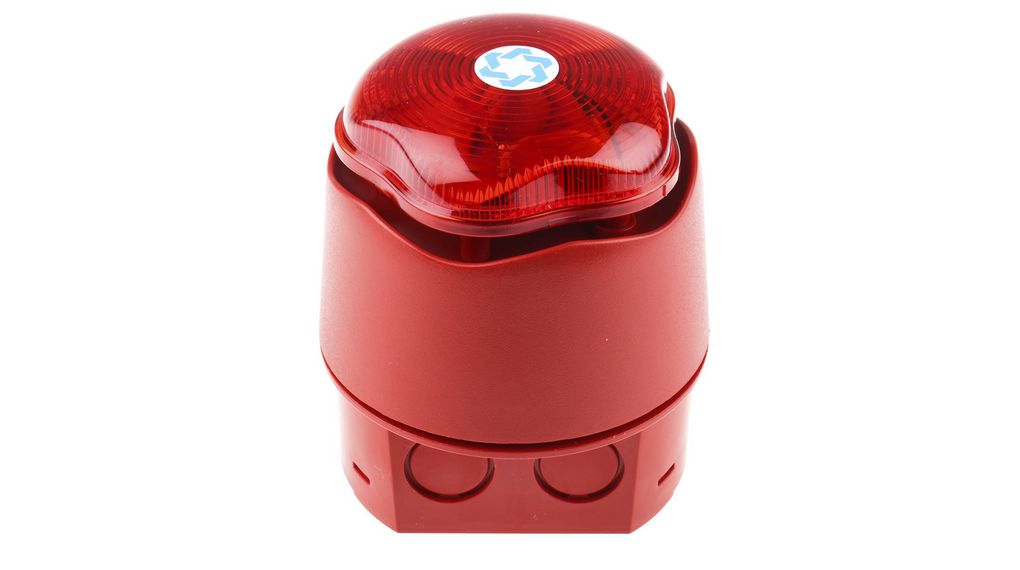 90010R5 | Hosiden Besson Banshee Excel Lite Series Red Sounder Beacon ...