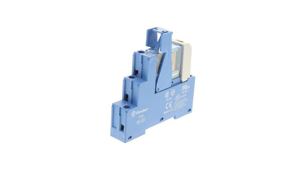 4831.7024.0050 | Finder 48 Series Interface Relay, DIN Rail Mount, 24V ...