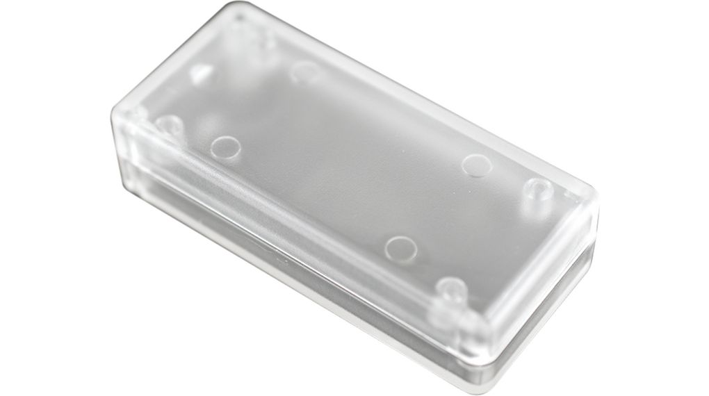 1551CCLR | Hammond Miniature Plastic Hand Held Enclosure 1551 30x65x15 ...