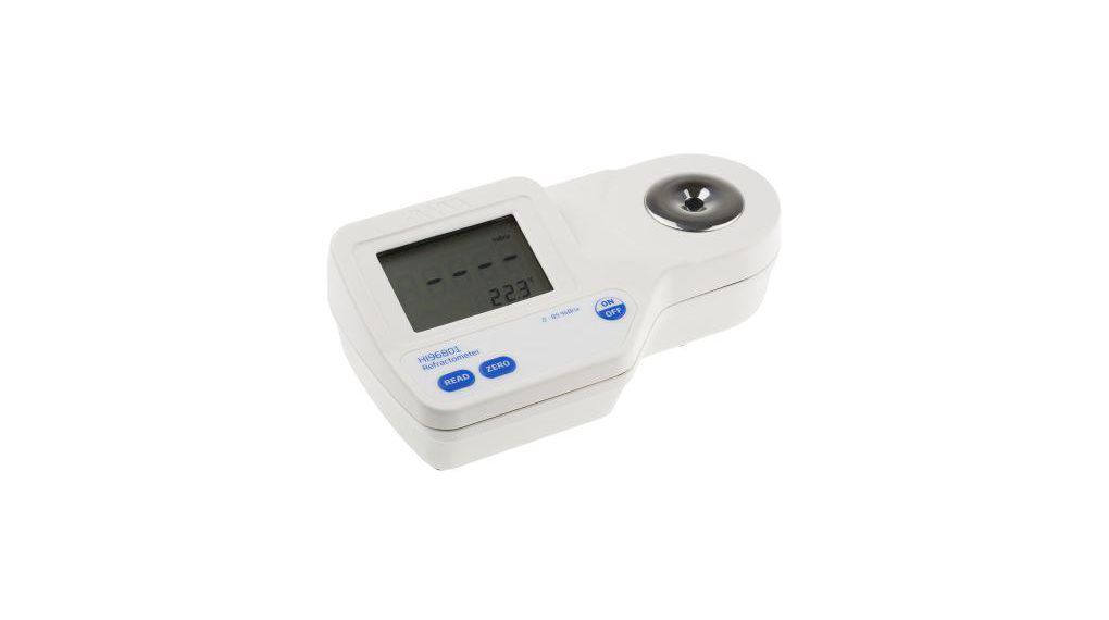 HI 96801 | Hanna Instruments Sucrose Refractometer, +80 °C, 85 %Brix ...