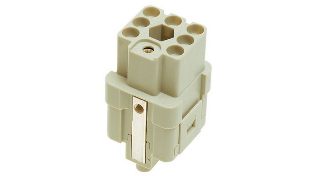 09 12 007 3101 | HARTING Insert, Female, 7 Poles, Crimp, Socket ...