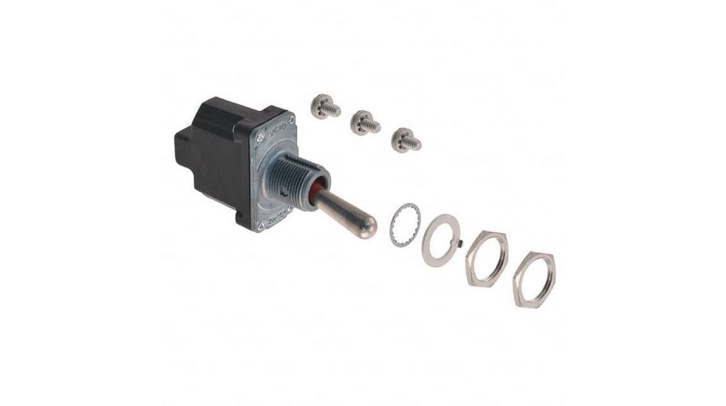 1NT1-4 | Honeywell Toggle Switch, SPDT, Momentary, 15A, 28V | Elfa ...