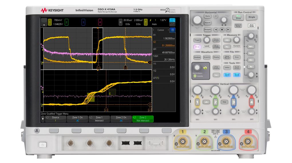 DSOX4154A | Keysight Oscilloscope PROMOTION InfiniiVision 4000X DSO 4x ...