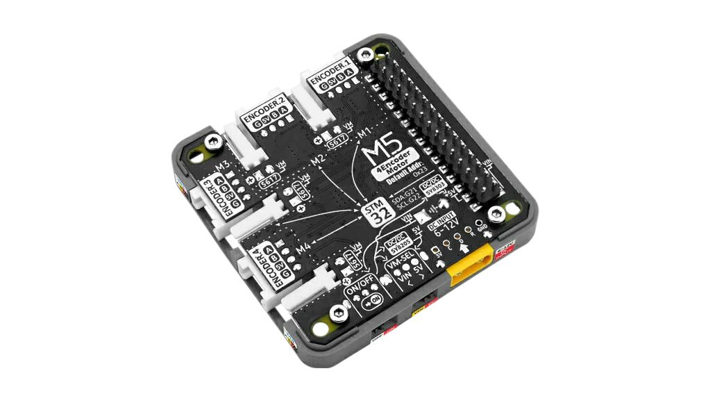 M138 | M5Stack STM32F030 4-Channel Encoder Motor Driver Module ...