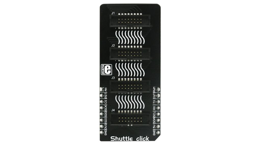 Mikroe 2880 Mikroelektronika Shuttle Click Mikrobus Socket Expansion Entwicklungsplatine 5v