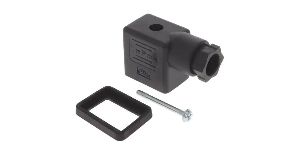 1210230122 | Molex Valve Connector, Right Angle, PG9, Contacts - 2 ...