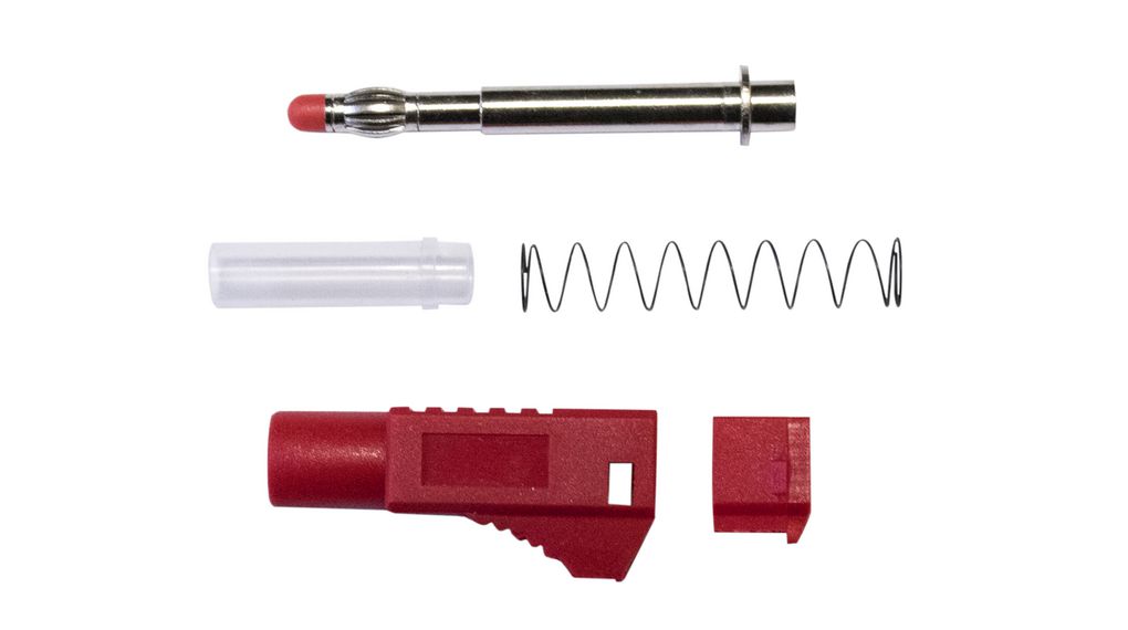 BU-3261410-2 | Mueller Electric Co Banana Connector, Plug, Red, 45A ...