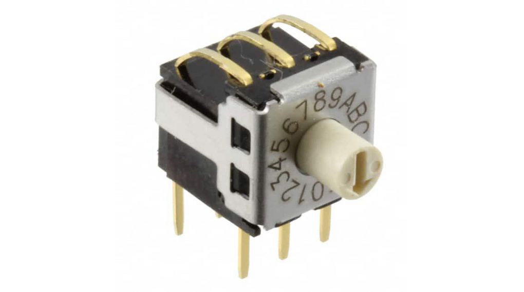 A6K 0004G | Omron Electronic Components Rotary Coded Switch, 16 ...