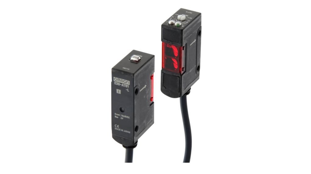 E3SAT81 | Omron Industrial Automation Photoelectric Sensor PNP 7m 500us 30V IP67 E3S-A ...