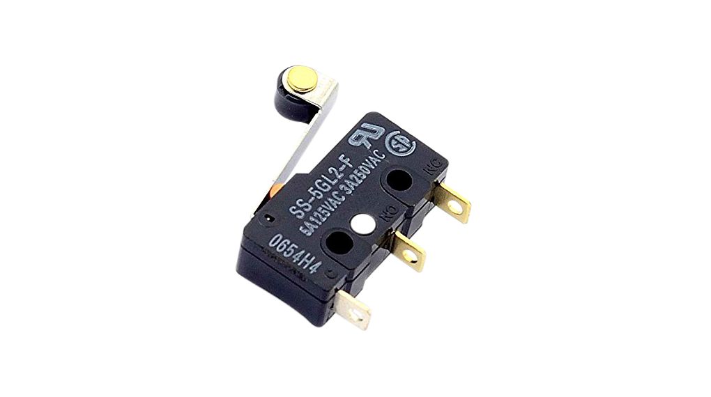 SS-5GL2-F | Omron Electronic Components Micro Switch SS, 5A, 1CO, 0.49N ...