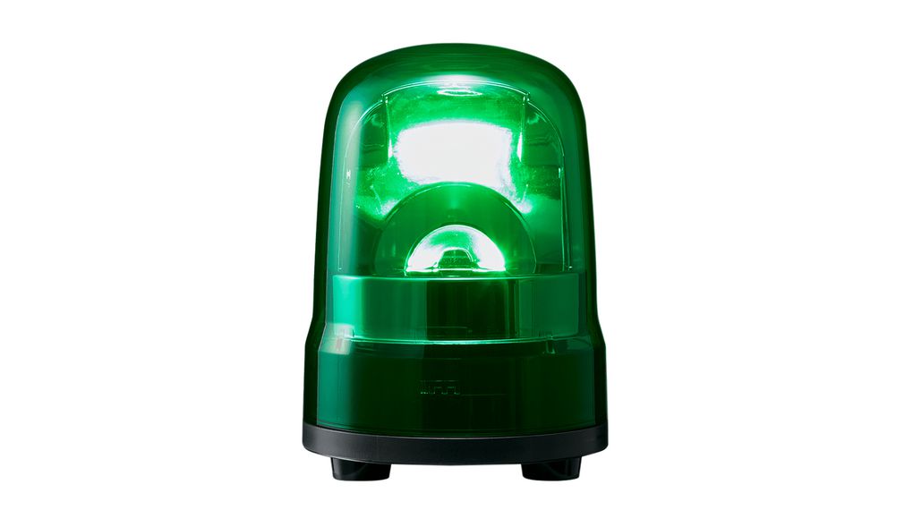 SKH-M2J-G | Patlite Signal Beacon AC 240V 70mA 100mm Green IP23 Cable ...