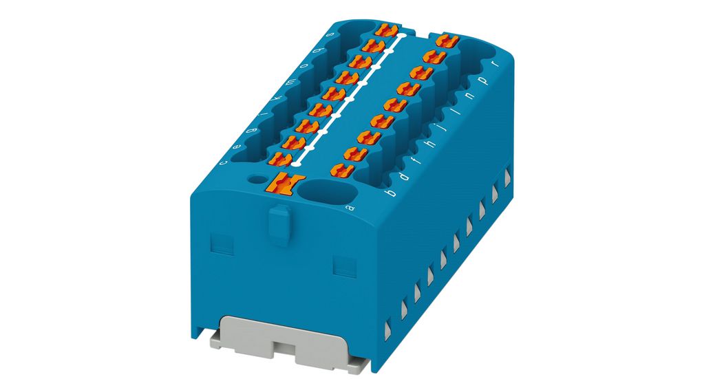 1047419 | Phoenix Contact Terminal Block, Push-In, 19 Poles, 450V, 41 ...