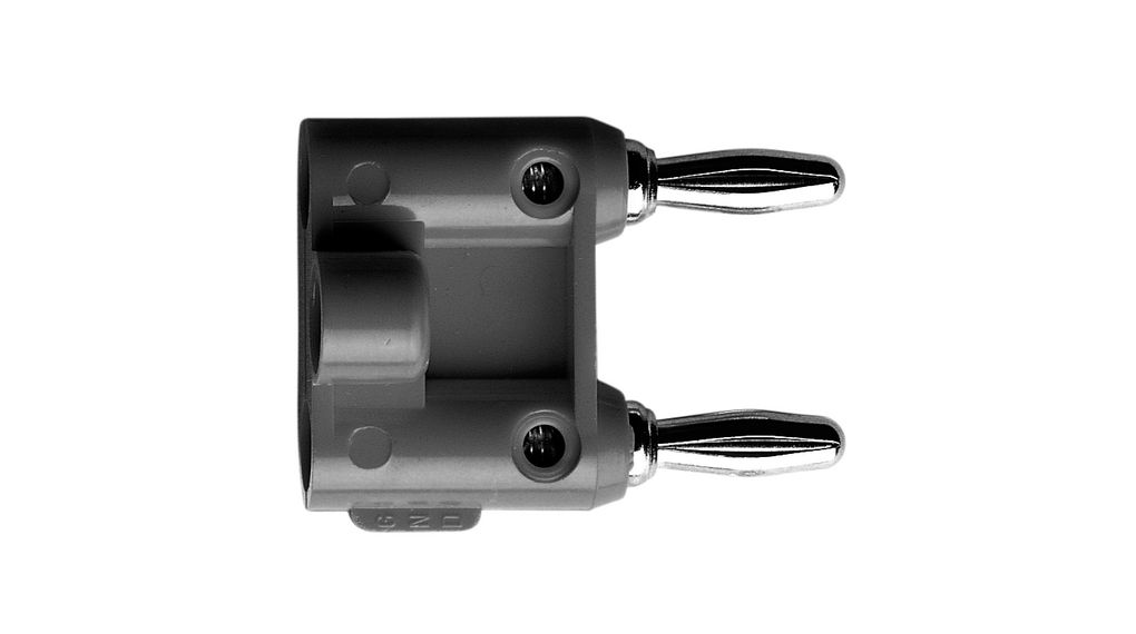 MDP-0 | Pomona Test Adapter 2x Banana Plug 5 mm - 2x Banana Socket 4 mm ...