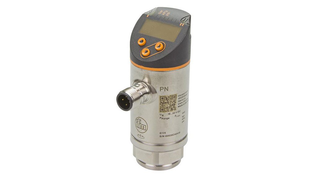 PN7099 | Ifm ifm electronic Pressure Sensor, -1bar Min, 1bar Max, 2x ...