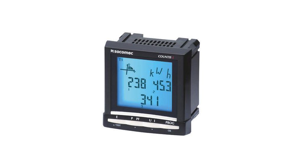 4850 3011 | Socomec 3 Phase LCD Energy Meter, Type Energy Meter | Elfa ...