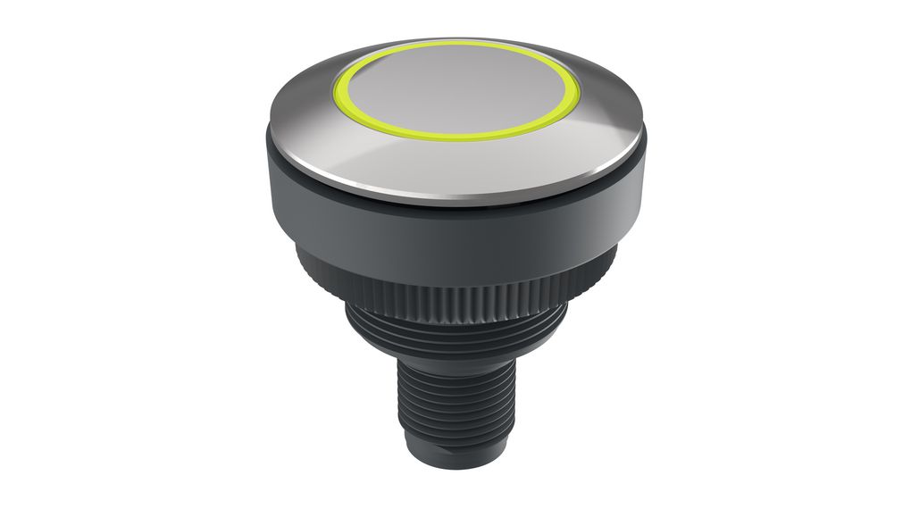 1110118010400 | RAFI Illuminated Pushbutton Actuator with Stainless ...