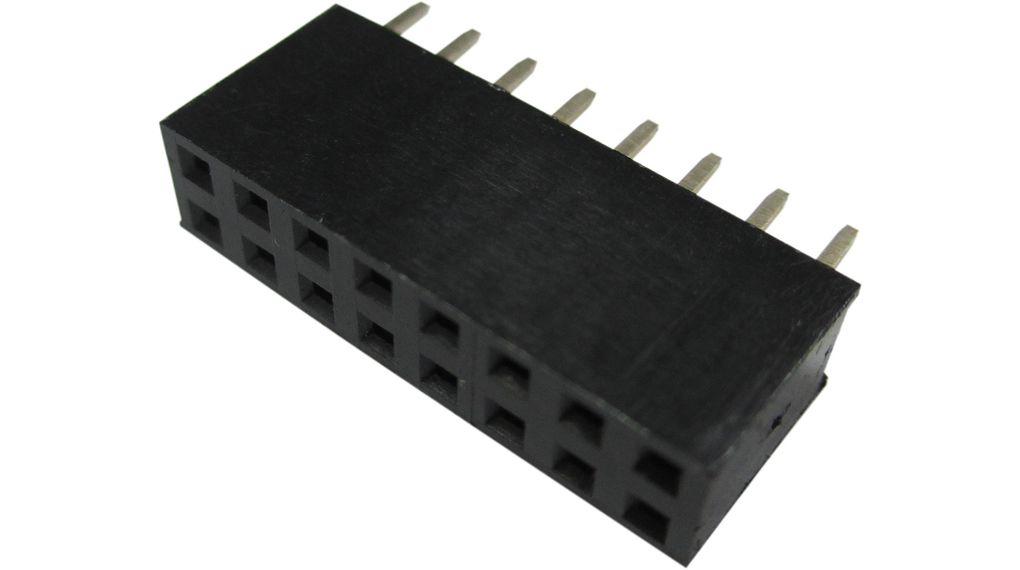 RND 205-00657 | RND PCB Header, Female, 3A, 250V, Contacts - 16 ...