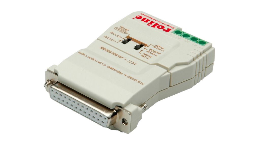 12021028 | Roline Serial Converter, RS232 - RS485, Serial Ports 1 ...