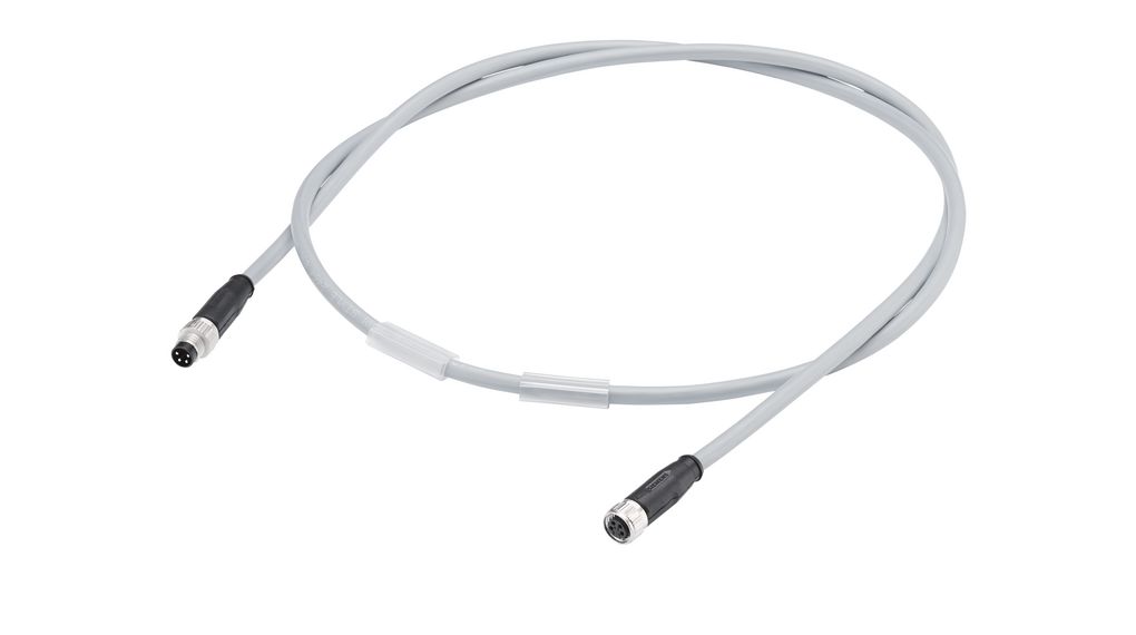 6ES7194-2LH20-1AA0 | Siemens Power Cable, M8 Plug, M8 Socket, 4-Pin ...