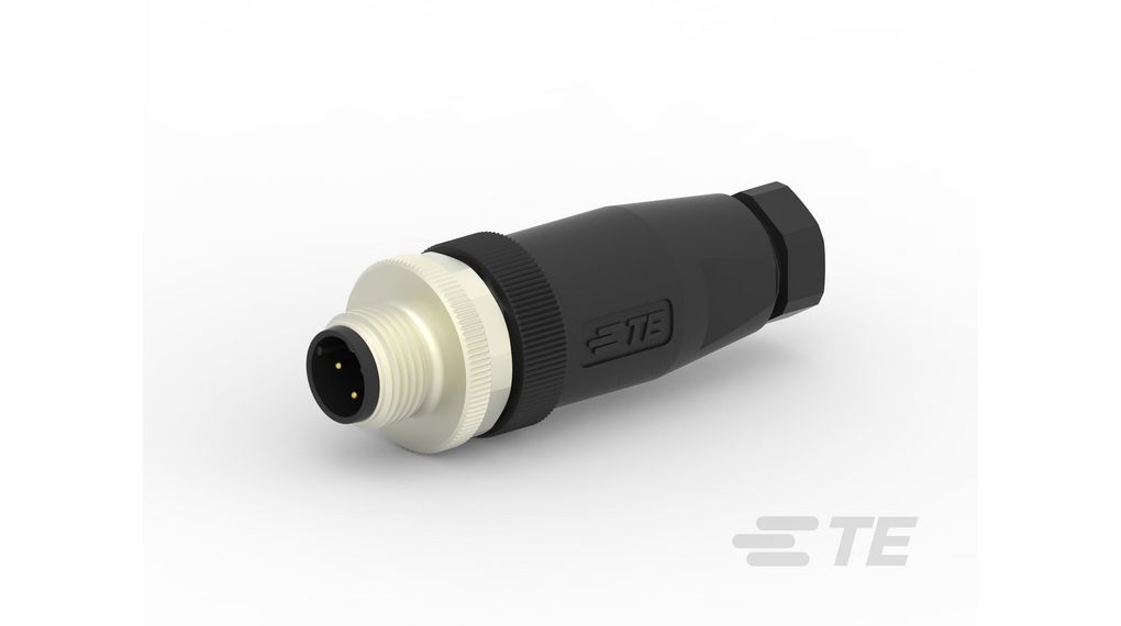 T4111501041-000 | TE Connectivity M12 Standard Circular, Male, D Code ...
