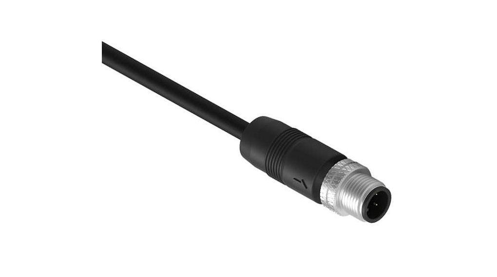 643652120304 | Würth Elektronik Cable Assembly, Brass, M12 Plug - Bare ...