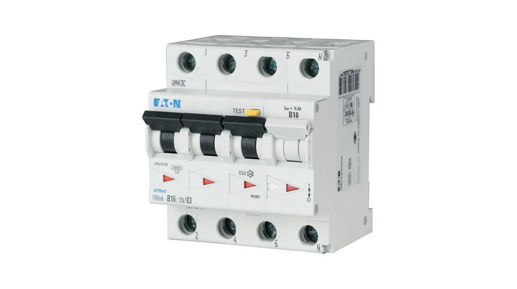 170999 FRBM6-C16/3N/003-A | Eaton Residual Current Circuit Breaker with ...