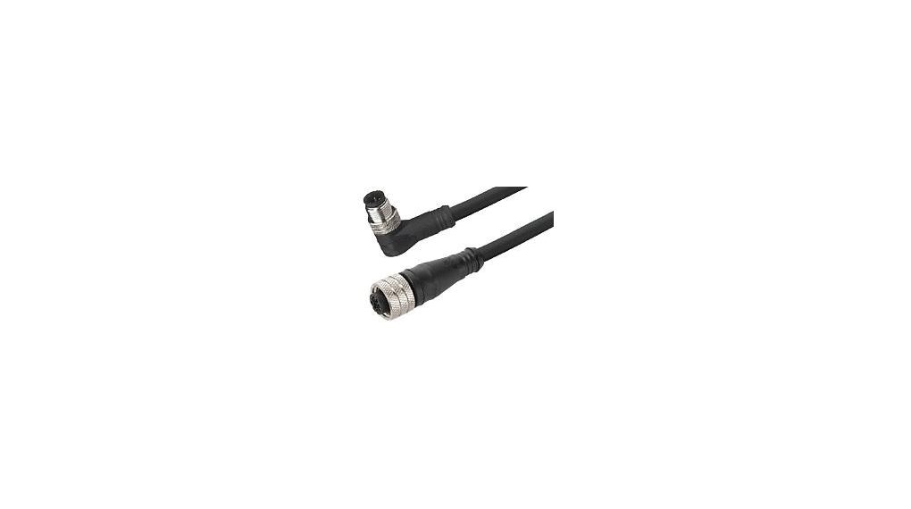 1201080620 | Molex Male 4 way M12 Micro Change to Female 4 way M12 ...