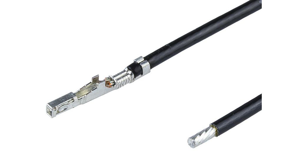 2240881114 | Molex 1 Way Female Mini-Fit Max Crimp to 1 Way Male Crimp ...