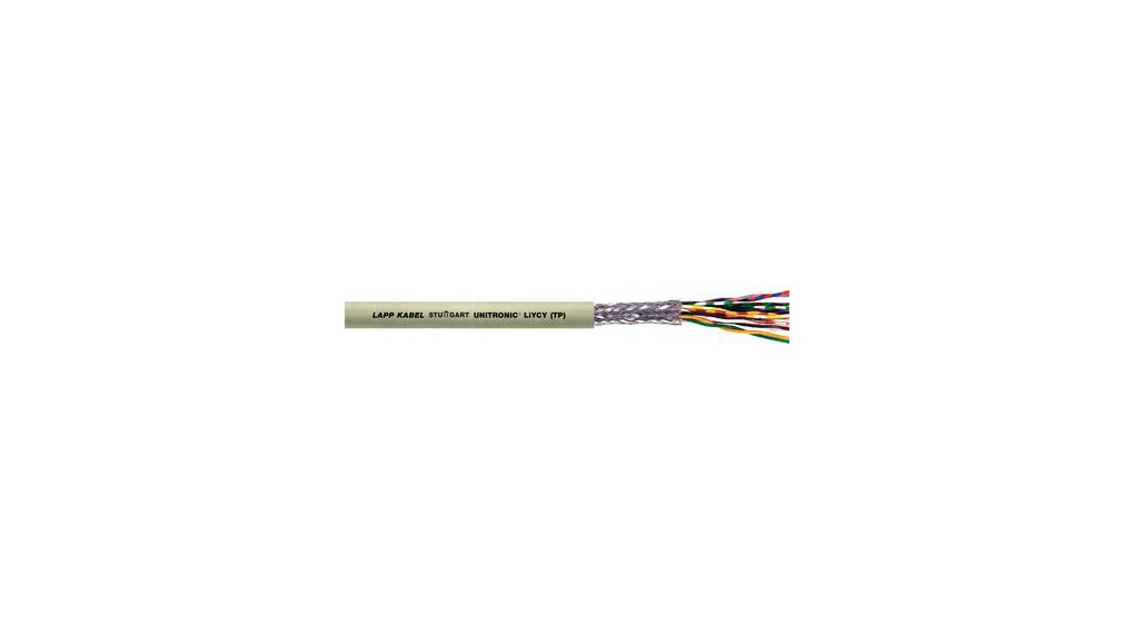 0035804 | Lapp UNITRONIC Series Data Cable, 8 Pairs, 16 Cores, 0.25 mm² ...